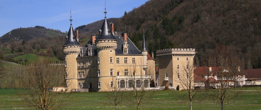Entre Genève et notre gîte, un sublime château renaissance à admirer ...